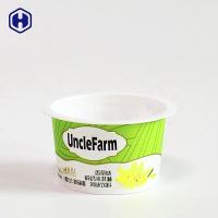 China 3oz 90ml PP Plastic Ice Cream Cups with Aluminium Foil Sealing and IML Decoration - ø69mm × 39mm for sale