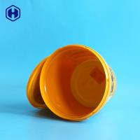 China Recyclable IML Plastic Bucket 3000ml 100oz Food Grade PP Container with Single Handle for Cookies Packaging for sale