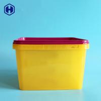 China 500g 2800ml Recyclable PP IML Tubs with Custom Labels for Food Packaging - 19x19x12cm Dimensions for sale