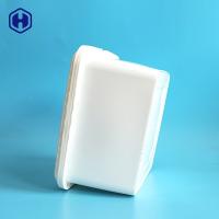 China Microwavable 3200ml Square Plastic Containers with IML Printing - Heat Resistant Food Grade PP Material for sale