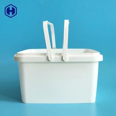 China Microwavable 3200ml Square Plastic Containers with IML Printing - Heat Resistant Food Grade PP Material for sale