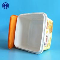 China IML Plastic Tubs 3200ml for Cookies & Biscuits Packaging - Food Grade PP with Custom Sizes for sale