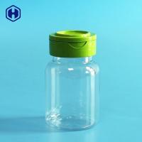 China PET Clear Plastic Spice Jar 4OZ 120ML with Six-Hole Lid - Food Grade Airtight Container for Kitchen Use for sale