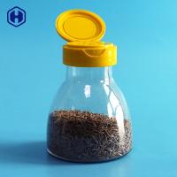 China 7oz 200ml PET Plastic Spice Jar with 6-Hole Screw Cap - Custom Sizes 72mm Diameter for sale