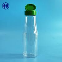 China 11oz 330ml Clear Round Plastic Spice Jar with Six-Hole Lid - 59mm Diameter PET Food Grade Container for sale