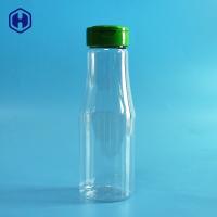 China 11oz 330ml Clear Round Plastic Spice Jar with Six-Hole Lid - 59mm Diameter PET Food Grade Container for sale