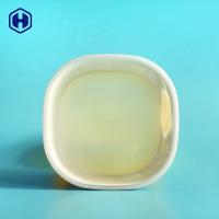 China Square IML Plastic Containers 300ml 10oz King Cover - Food Grade PP Frozen Food Packaging for sale