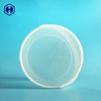 China 3L Single Handle IML Plastic Bucket with PP Round Cover for Yogurt Packaging ø188mm × 145mm for sale