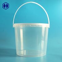 China 3.8L Thermal Formed IML Bucket with ø203mm Diameter - Food Grade PP Plastic Container for Hot Filling up to 85°C for sale