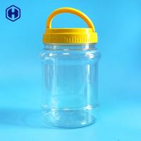 China Single Handle Leak Proof Plastic Jar 900ml with Aluminum Foil Sealing - Food Grade PET Container for sale