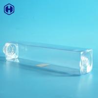 China 450ml Square PET Plastic Bottles with Screw Lids - 15oz Clear Food Grade Containers for sale