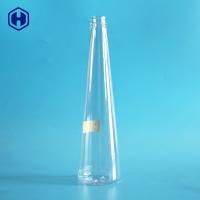 China PET Transparent Pagoda Shape Sauce Bottle 450ml 15oz with 264mm Height - Food Grade Recyclable Container for sale