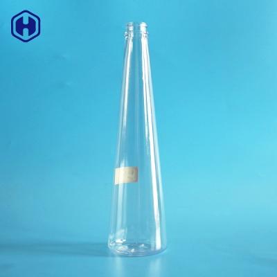 China PET Transparent Pagoda Shape Sauce Bottle 450ml 15oz with 264mm Height - Food Grade Recyclable Container for sale