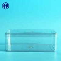China Recyclable Square PET Packaging Box 500ml Capacity with Lid - BPA Free Food Grade Plastic Container for sale