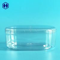 China 15oz PET Plastic Food Storage Box 148x94x60mm Customizable Clear Container for Candy and Cake Packaging for sale