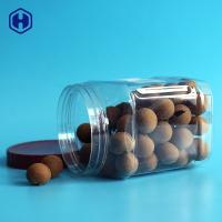 China 860ML Square Wide Mouth Plastic Jars - 28OZ Food Grade PET Containers with Airtight Sealing for Dry Nuts Storage for sale