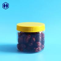 China 450ml Leak Proof Plastic Jar PET Food Container 87mm Diameter Screw Lid for sale