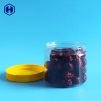 China 450ml Leak Proof Plastic Jar PET Food Container 87mm Diameter Screw Lid for sale