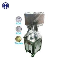 China Semi-Automatic Plastic Container Sealing Machine 20-35 Cans/Min 35-150mm Diameter Electric Can Sealer for sale