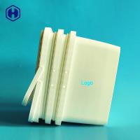 China White IML Plastic Tubs 3200ml Capacity with Custom Logo Printing and Double Handles for Food Packaging for sale