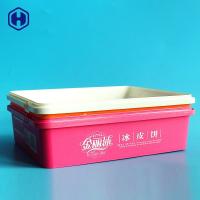 China Microwavable IML Plastic Food Container 25.7x21.3x6.9cm with 2600ml Capacity - Food Grade PP Material for sale