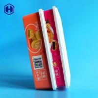 China Food Grade PP Stackable IML Containers 2600ml Capacity 10.12x8.39x2.72 Inch Dimensions for sale