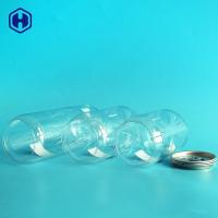 China Clear PET Plastic Beverage Cans 310ml 350ml 500ml with Aluminum Sealing Lids for Carbonated Drinks for sale