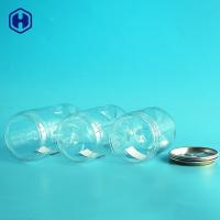 China Durable PET  Plastic Soda Cans Food Safe Plastic Cylinder Container for sale