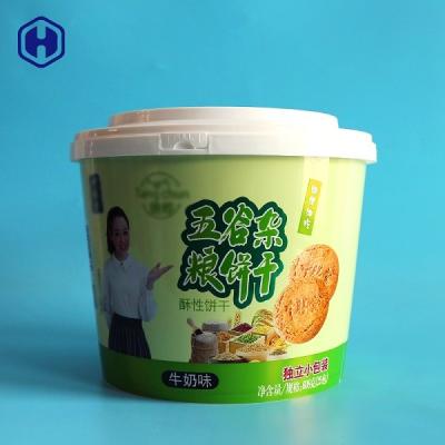 China Commercial Round Plastic Packaging Containers SGS FDA Certificated for sale