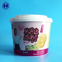 China Biodegradable IML Bucket Diameter 8.07 Inch Food Grade Storage Containers for sale