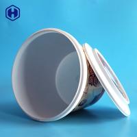 China Aesthetic Feeling Plastic Round Bucket  Scratch Resistant Customer Logo for sale