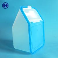 China Clear Food Grade Plastic Containers with Scoop - 2750ml Capacity, 256x170x129.5mm Dimensions for Candy Packaging for sale