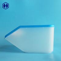 China Clear Food Grade Plastic Containers with Scoop - 2750ml Capacity, 256x170x129.5mm Dimensions for Candy Packaging for sale