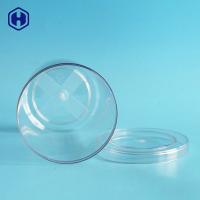 China 470ml Food Grade PET Plastic Cylinder Containers - 72mm Diameter Clear Biscuit Cans with Customizable Options for sale