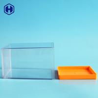 China Square PET Food Grade Plastic Container 410ml 75x65x106mm for Dry Nuts and Herbs Packaging with SGS FDA Certification for sale