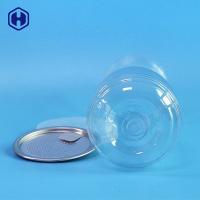 China BPA Free Clear Plastic Cylinder Container Customized Capacity And Logo for sale