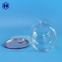 China BPA Free Clear Plastic Cylinder Container Customized Capacity And Logo for sale