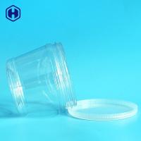 China Thin Wall Food Grade Plastic Containers Round Plastic Screw Top Jars for sale