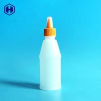 China 250ml HDPE Squeeze Sauce Bottle - Food Grade Plastic Container with 28mm Top Diameter | Leak-Proof Design for sale