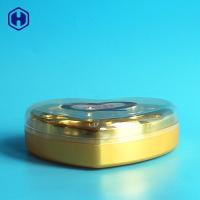 China 230ml Heart Shape Clear Plastic Chocolate Box - Food Grade PS Container 138x120x40mm with Custom Options for sale