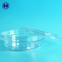 China Clear PS Plastic Containers 500ml 142mm Diameter Round Food Storage Jars with Leak-Proof Design for sale