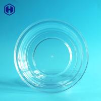 China Clear PS Plastic Containers 500ml 142mm Diameter Round Food Storage Jars with Leak-Proof Design for sale