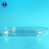 China 6oz Fish Shape PET Packaging Box - 180ml Food Grade PS Container with Customizable 197x101x22mm Dimensions for sale
