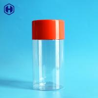 China 816ml 28oz Stackable Clear PET Plastic Jars with Leak Proof Airtight Seal for sale