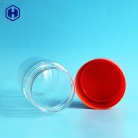 China 816ml 28oz Stackable Clear PET Plastic Jars with Leak Proof Airtight Seal for sale