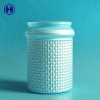 China Embossed Wall  Plastic Cylindrical Containers 401 EOE/POE Cover For Flower for sale