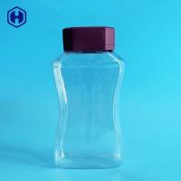 China BPA Free Food Grade PET Plastic Jar 800ml Leak Proof Airtight Clear Container for sale
