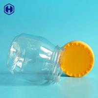 China Light Ball 330ML 11OZ Leak Proof Plastic Jar for Peanut Butter Packaging - Food Grade PET Material 82mm Diameter for sale