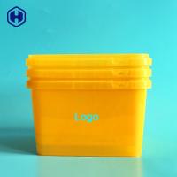 China Airtight Stackable Square Plastic Box 2.8L Food Grade PP Empty Container for sale