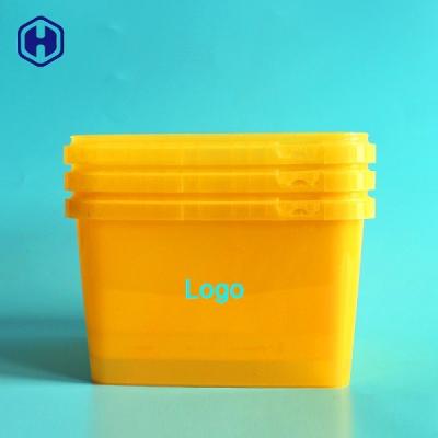 China Airtight Stackable Square Plastic Box 2.8L Food Grade PP Empty Container for sale